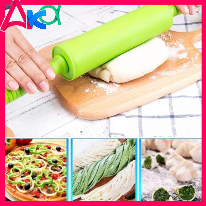 Rolling pin,pressing stick,pizza roll,stick dough roller,non-stick ...