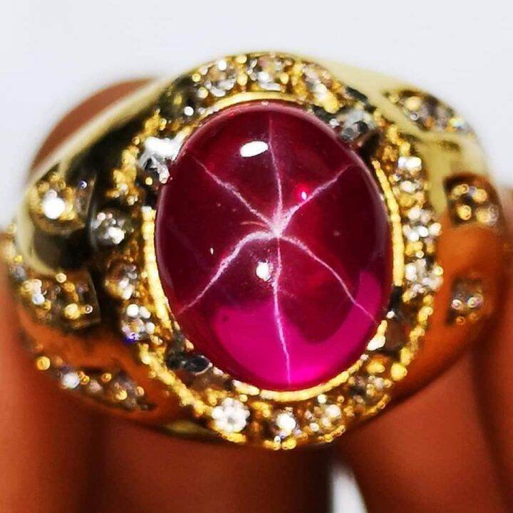 Batu permata ruby star siam bangkok | Lazada Indonesia