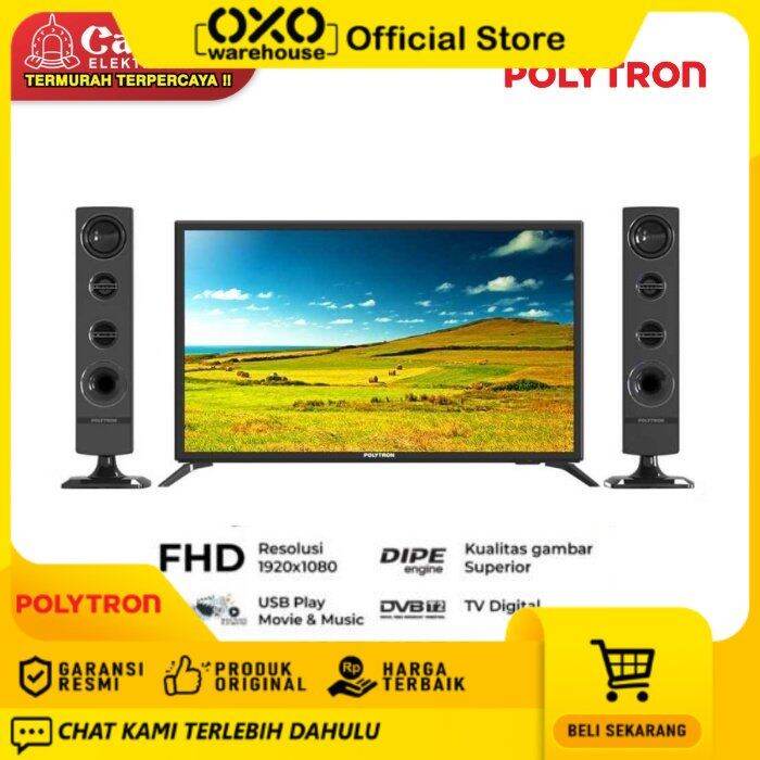 POLYTRON LED TV Digital 43 Inch 43TV1556 Garansi Resmi 5 Tahun Suara ...
