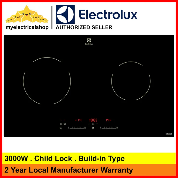 Electrolux EHC7240BA Built-in Ceramic Hob (3000W) Residual Heat ...