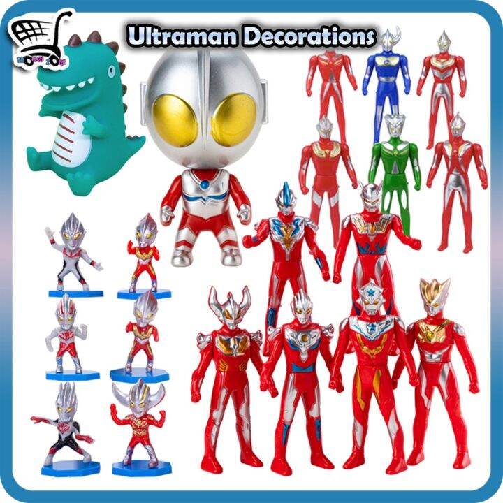 Ultraman Cake Topper Birthday Topper Cake Decorations Kek Hiasan 奥特曼 ...