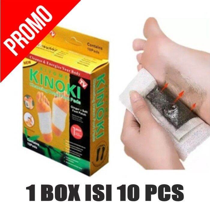 ORIGINAL Kinoki Gold Koyo Kaki Detox Original Isi 10 Pad Dalam 1 Box | Lazada Indonesia