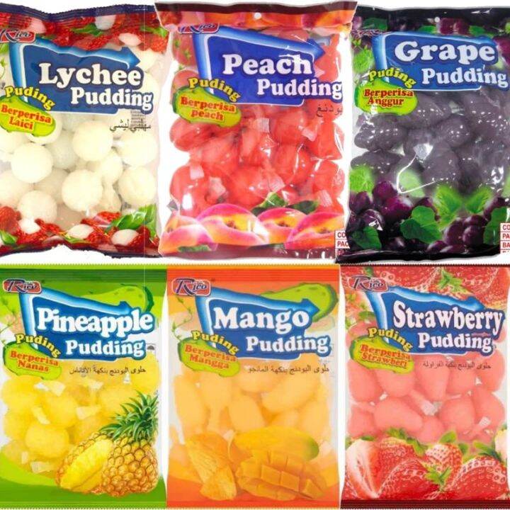 Rico Fruit Shape Pudding Jelly / Puding Rico 🔥READY STOCK🔥 | Lazada