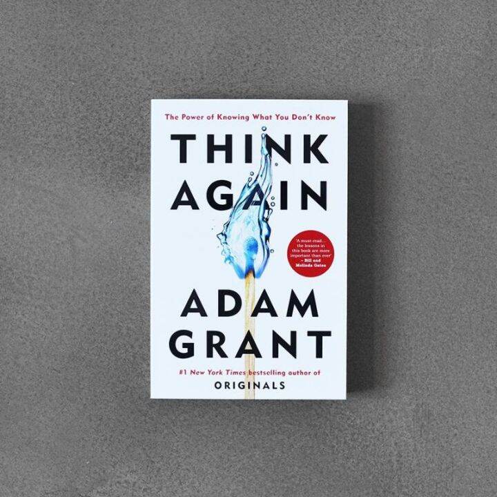 Think Again Adam Grant - ภาษาอังกฤษ | Lazada.co.th