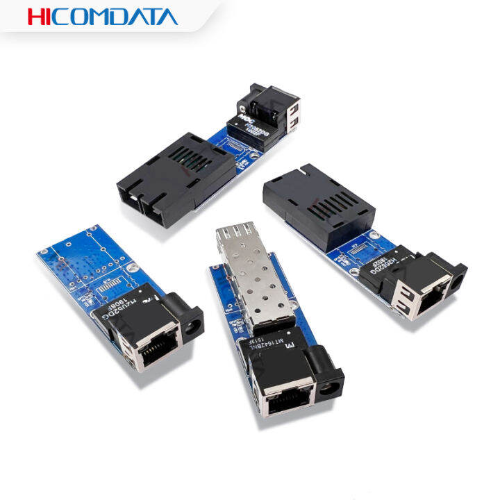 Gigabit 1001000M SFP SC Ethernet Fiber Mini Optic Media Converter Rj45 ...