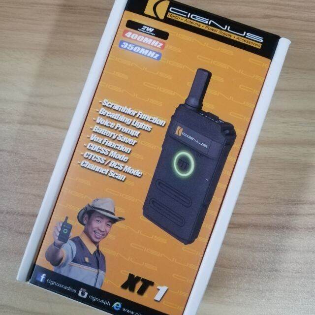 Cignus XT-1 UHF 2 WATTS Two Way Radio | Lazada PH
