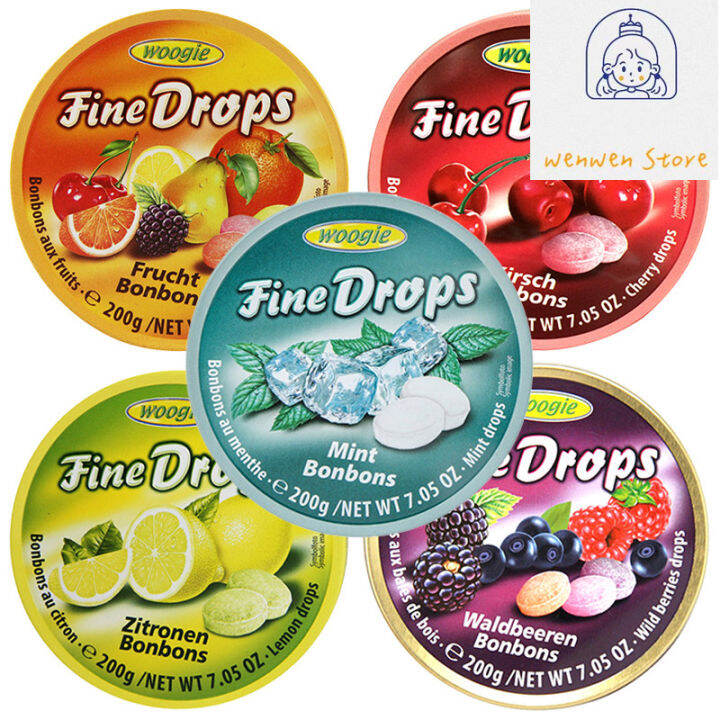 德国进口零食品什锦水果糖German Imported Zero Food Woogie Brand Mixed Fruit Candy ...