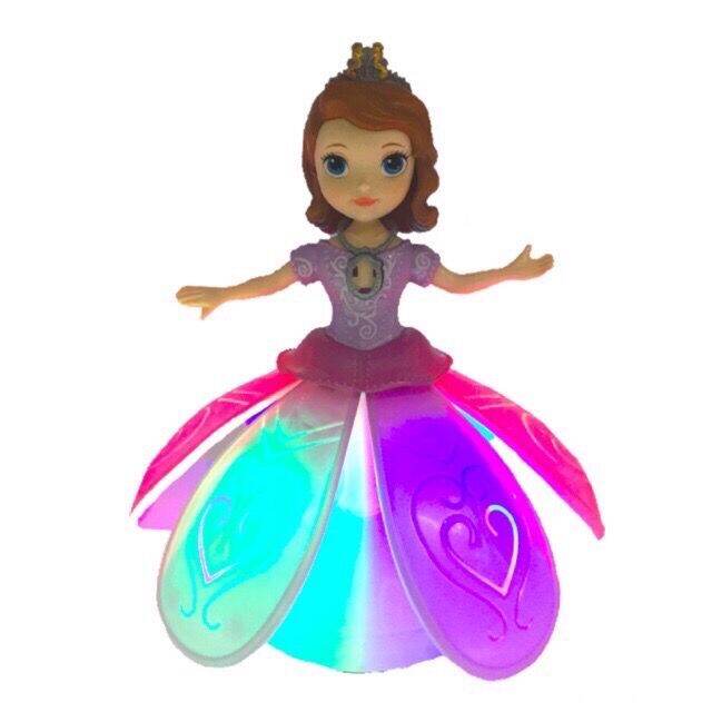 DANCING SOFIA THE FIRST WITH LIGHTS AND SOUNDS SPINNING TOY TOYS ...