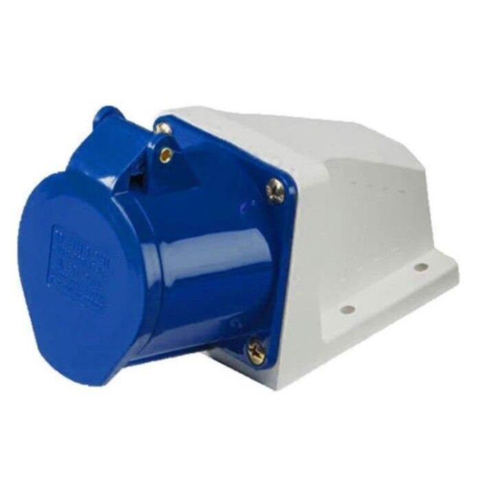 Stop Kontak Industri Surface Mounting 3K 3 Kaki 3 Pin 32A Wall Socket ...