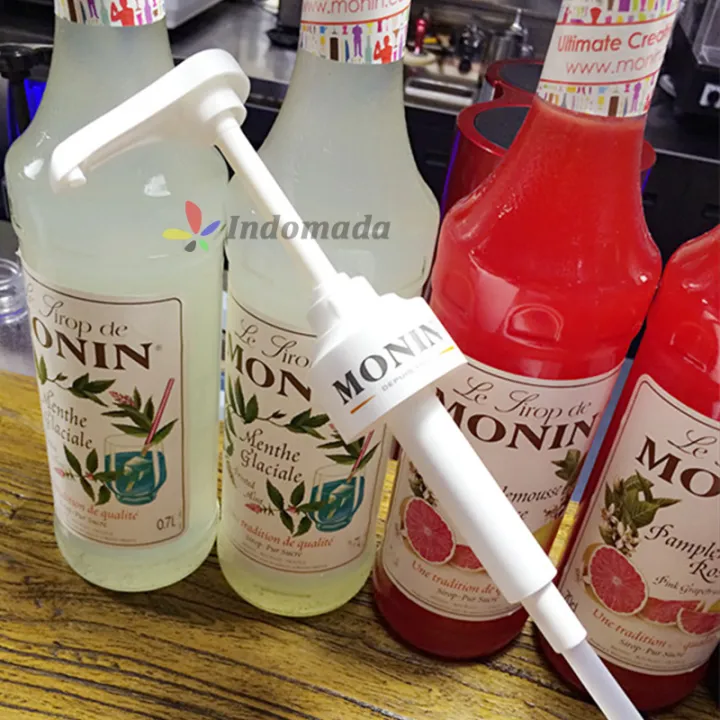 Syrup Bottle Pump Pompa Botol Khusus Monin Syrup Cafe Ukur Takar Gula ...