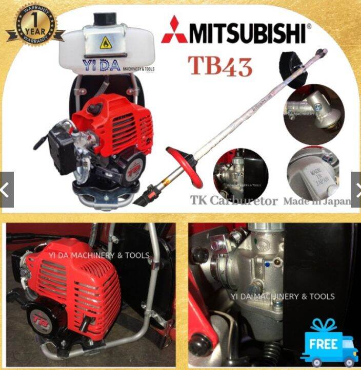 MITSUBISHI TB43 TK Carburetor 100% Original Brush Cutter Mesin Rumput(Made In Japan) | Lazada