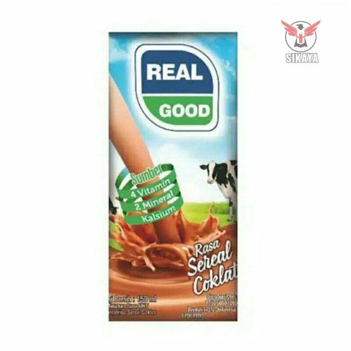 REAL GOOD Uht 50ml Rasa Coklat | Lazada Indonesia