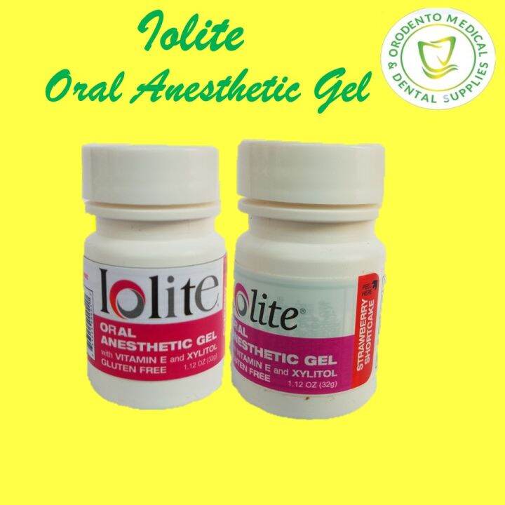Iolite Benzocaine 20% Topical Anesthetic Gel trawberry 32 Grams | Lazada PH