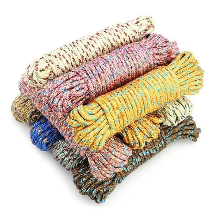 CSY 10 Meters Nylon Clothesline Multifunction Rope Clothesline Luggage ...