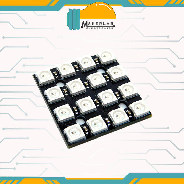 4x4 RGB Module WS2812B | Lazada PH