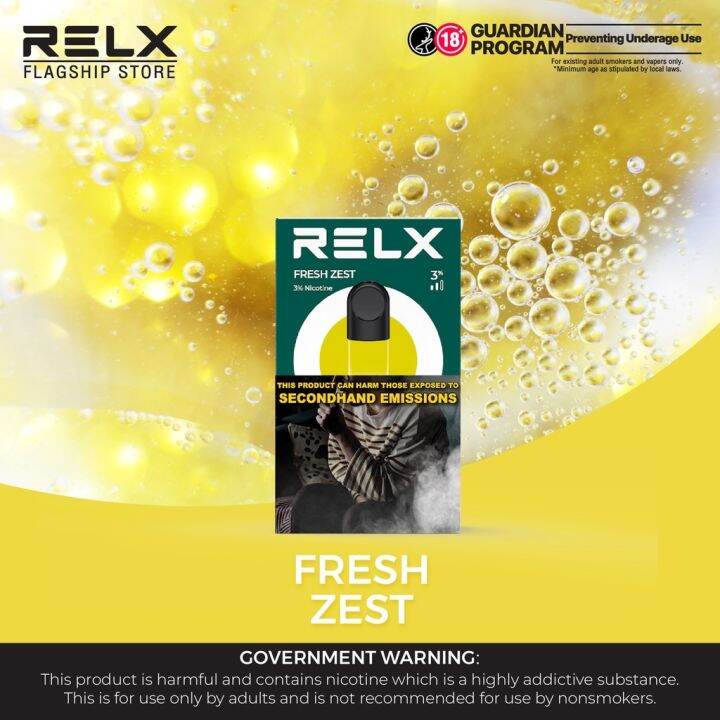 RELX Pod 1 Pack 30mg/g GHW (Vape Juice) pod | Lazada PH