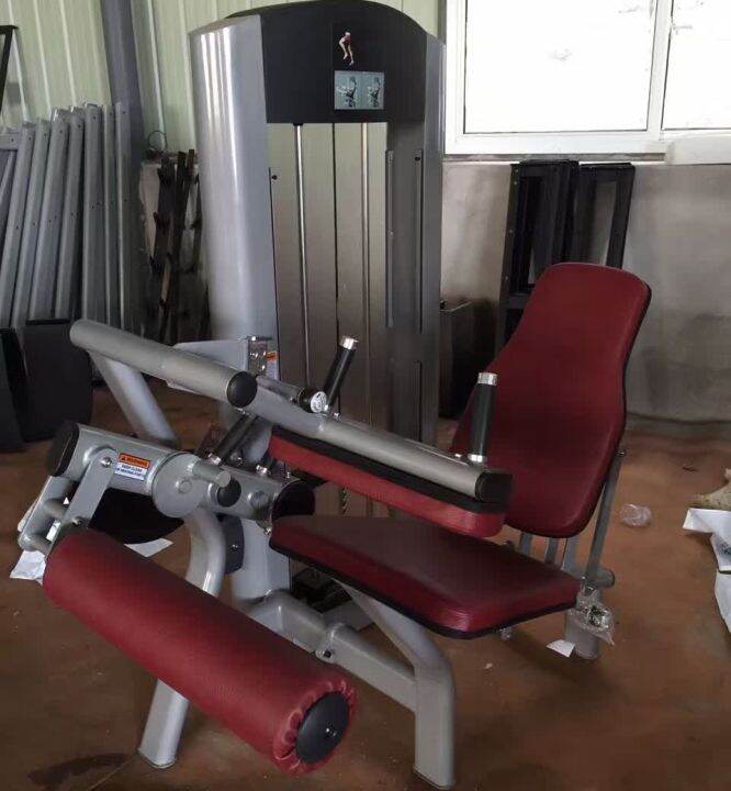 Sitting leg flexion and extension trainer commercial strength fitness ...