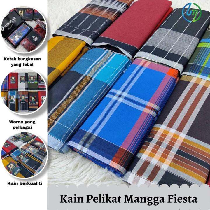 Kain Pelikat Mangga Fiesta (Wholesale: 10 Helai/Pcs) | Lazada