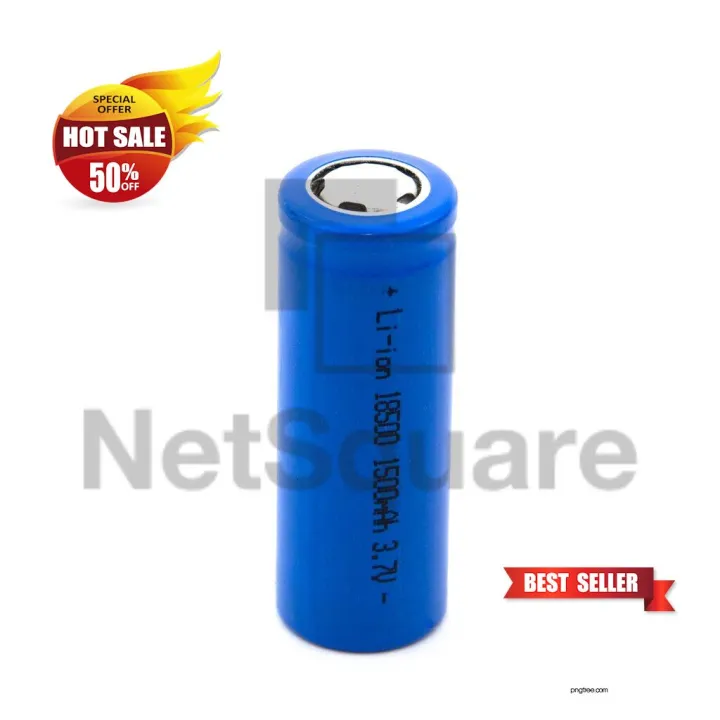 HOT // ถ่าน 18500 Lithium Battery 3.7v ถ่านชาร์จ แบตเตอรี่ | Lazada.co.th