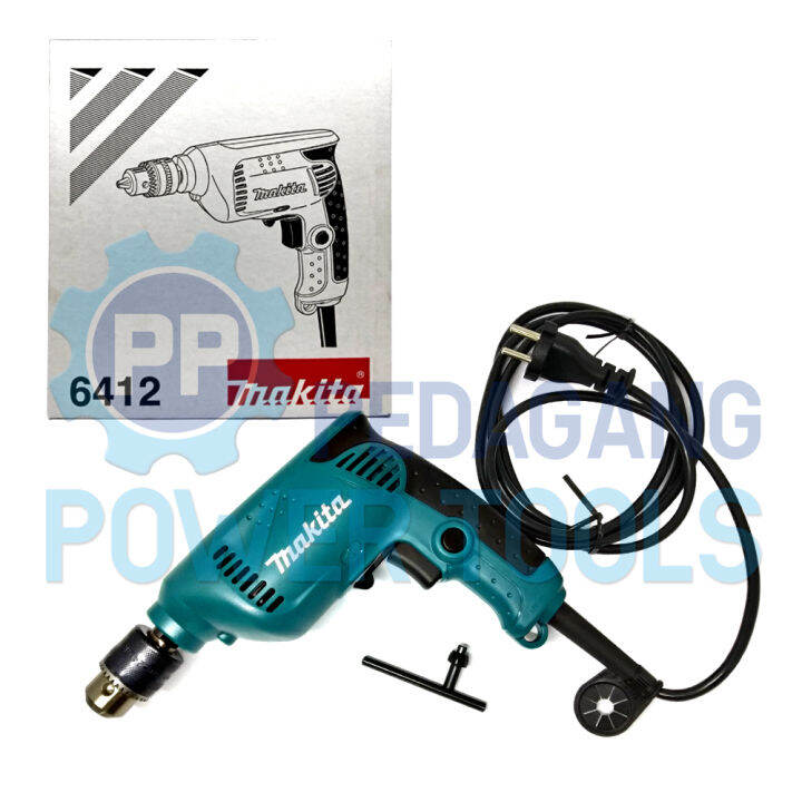 MAKITA 6412 MESIN BOR TANGAN BESI KAYU BOR LISTRIK 10MM BOLAK BALIK | Lazada Indonesia