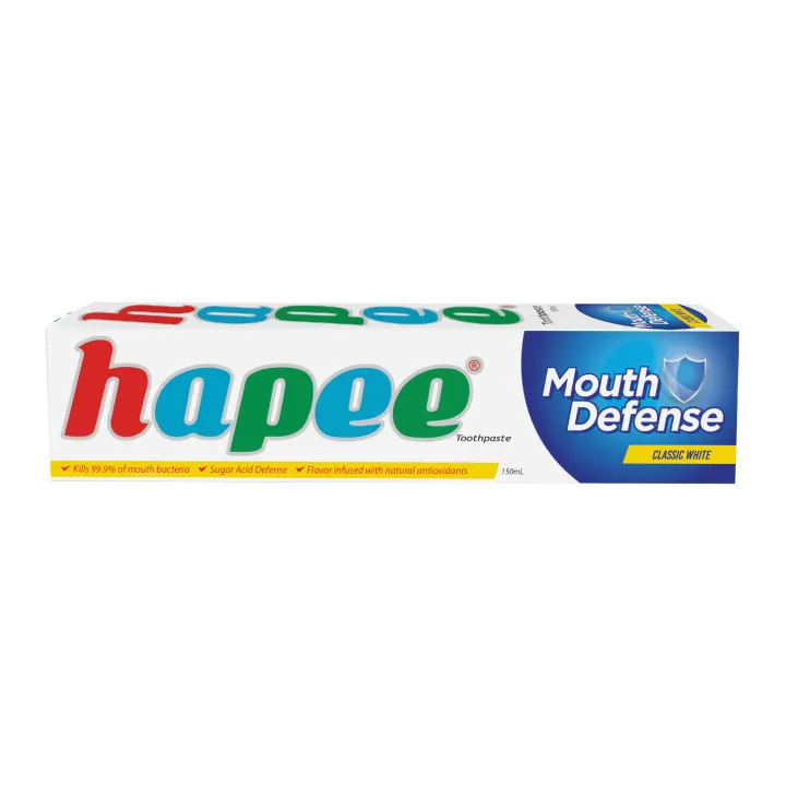 Hapee Toothpaste Fresh & Cool White 150ml | Lazada PH