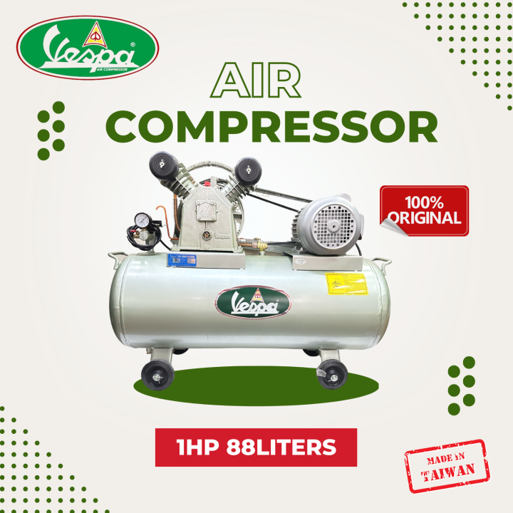 Vespa 1HP 86L 100 to 115Psi Air Compressor (100% Original) for ...