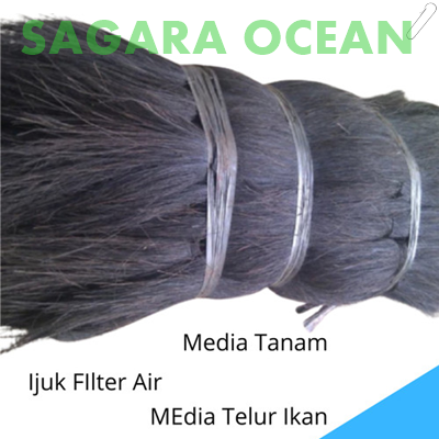 ijuk injuk resapan air media filter media pijah media tanam media telur ...