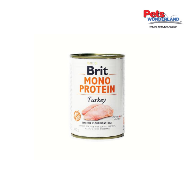 Brit Care Mono Protein Turkey & Sweet Potato 400g | Lazada