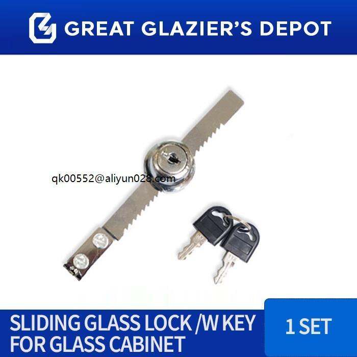 Cupboard locks locknlock lunch box ♧Sliding Glass Lock with Key for ...