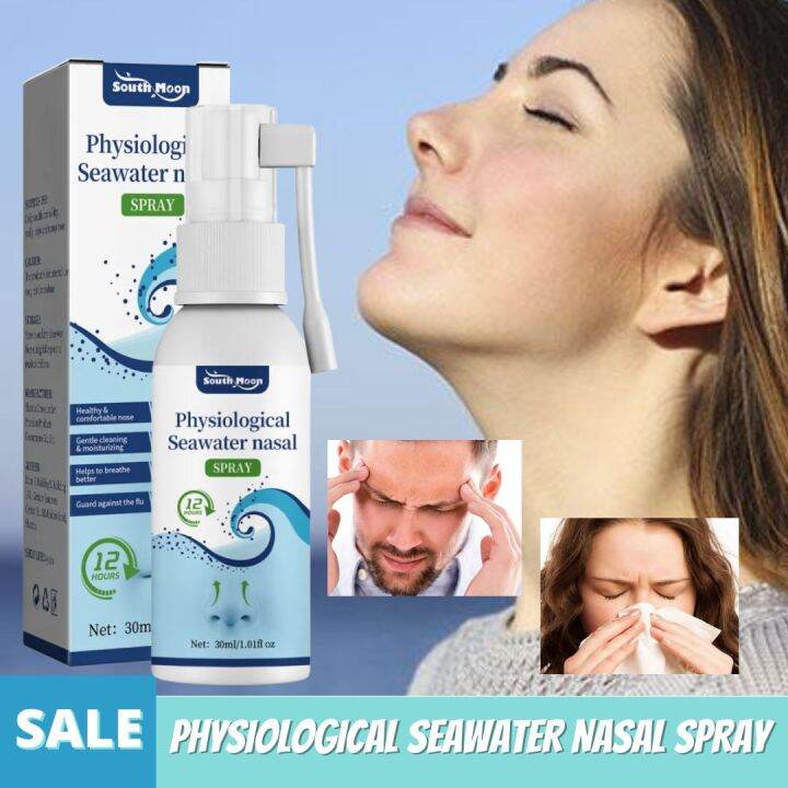 SUPER SALE!! Physiological Seawater Nasal Spray Fast Relief Nasal Spray ...