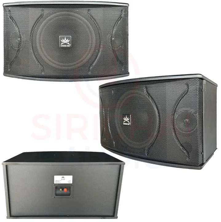 ตู้ลำโพงคาราโอเกะ PROEUROTECH รุ่น KA-101 ลำโพงคู่ ขนาด10นิ้้ว 150วัตต์ ...