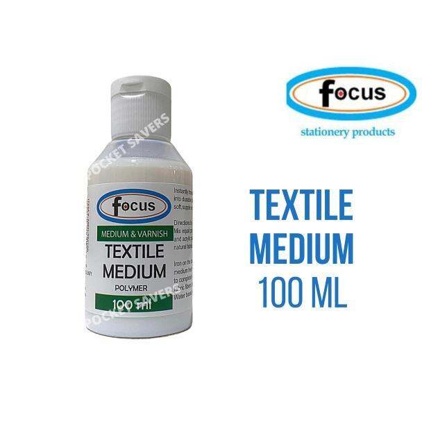 FOCUS Textile / Fabric Medium 100 mL (Acrylic Paint Painting Permanent) | Lazada PH