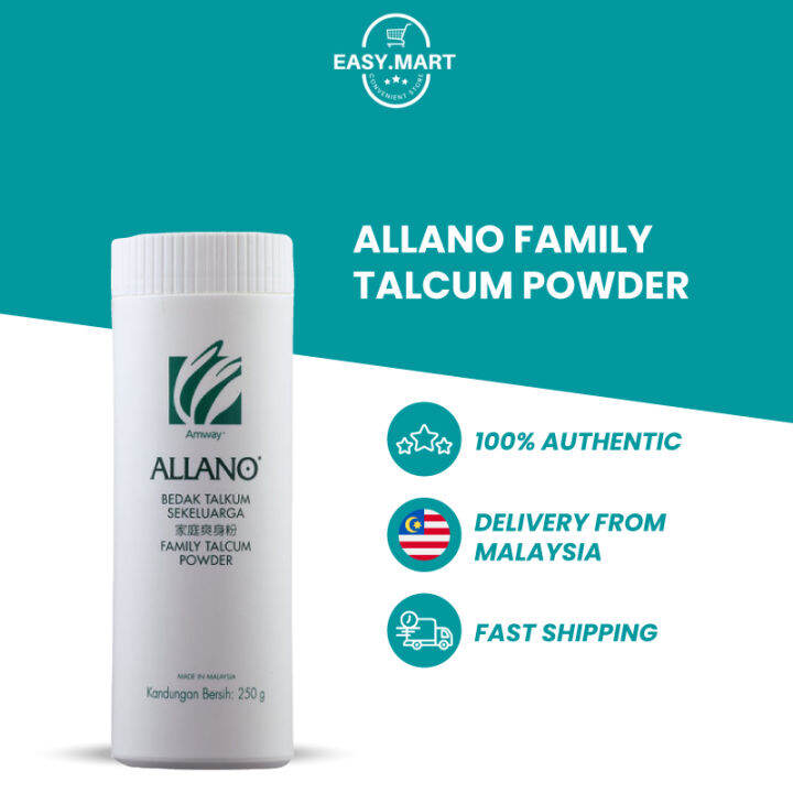 READY STOCK ALLANO Family Talcum Powder - 250g Body Powder Body Care ...