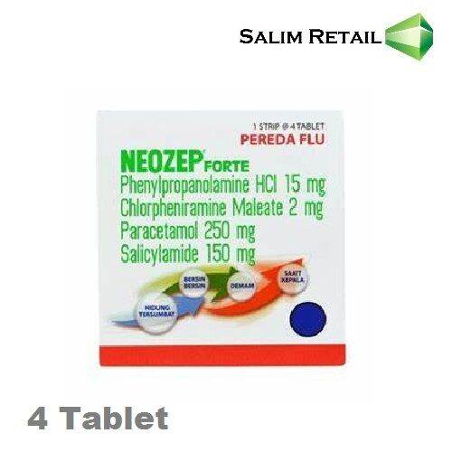 Neozep Forte 4 Tablet | Lazada Indonesia