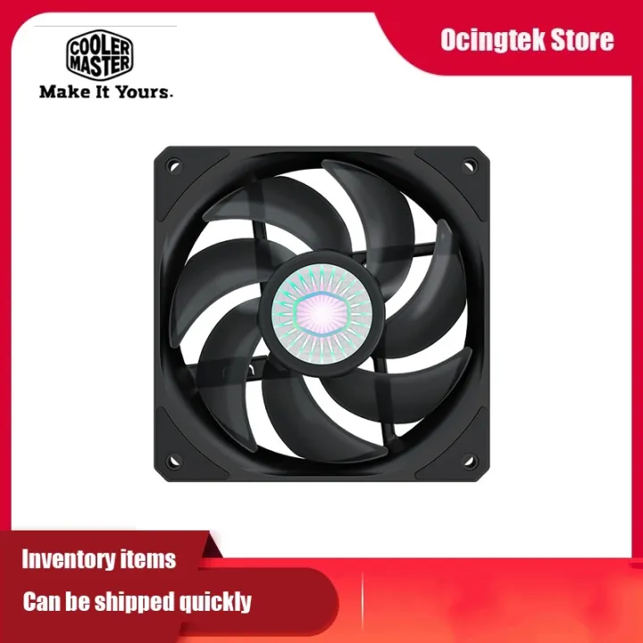 Cooler Master sickleflow120 black version 12cm 4pin PWM Shockproof ...