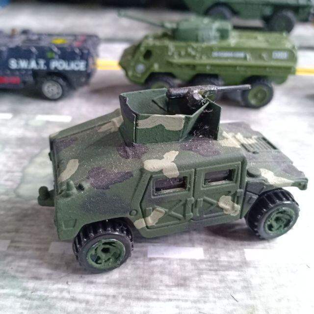 Customized Painted Hummer Humvee HMMWV Diecast Army Military Toy ...