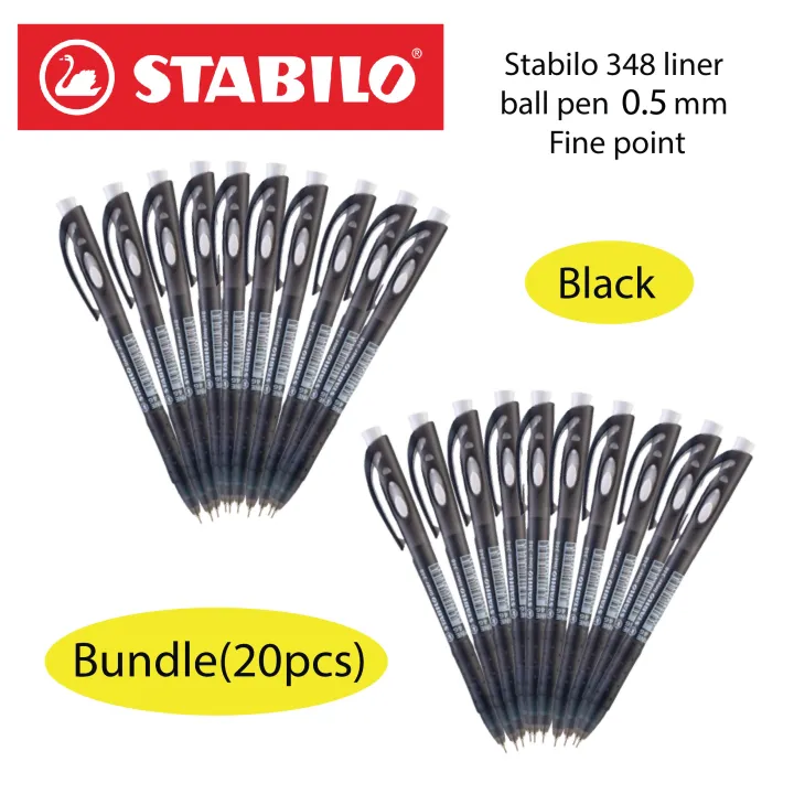 Stabilo 348 liner ball pen Bundle (20pcs) | Lazada