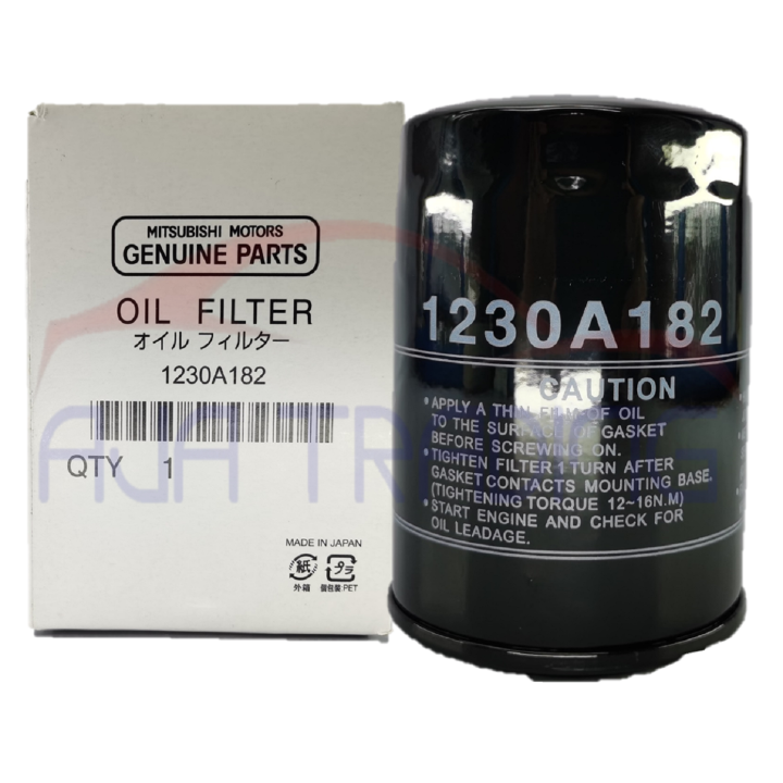 Oil Filter (1230A182) Mitsubishi Montero Gen3 (2016 - 2023), Mitsubishi ...