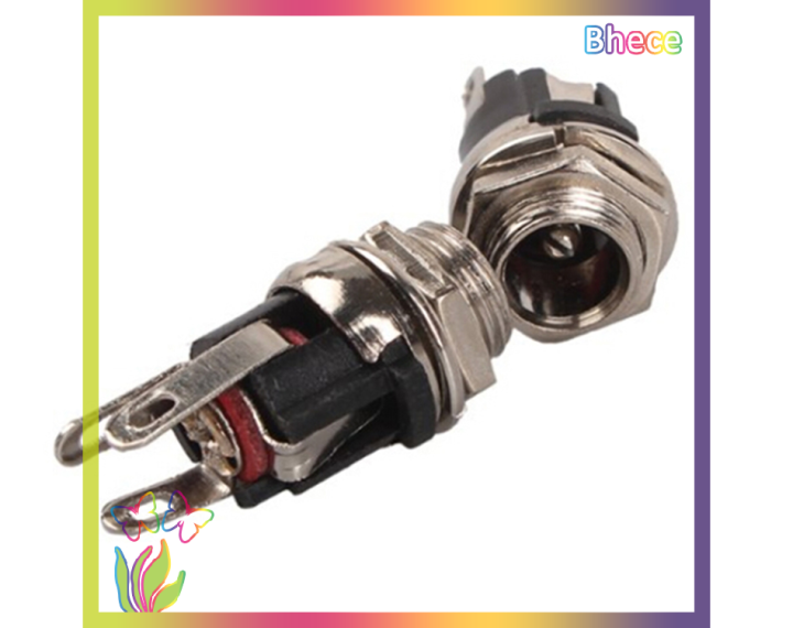 Bhece 1pc 5.5mm X 2.1mm DC Power Supply Metal Jack Socket | Lazada PH