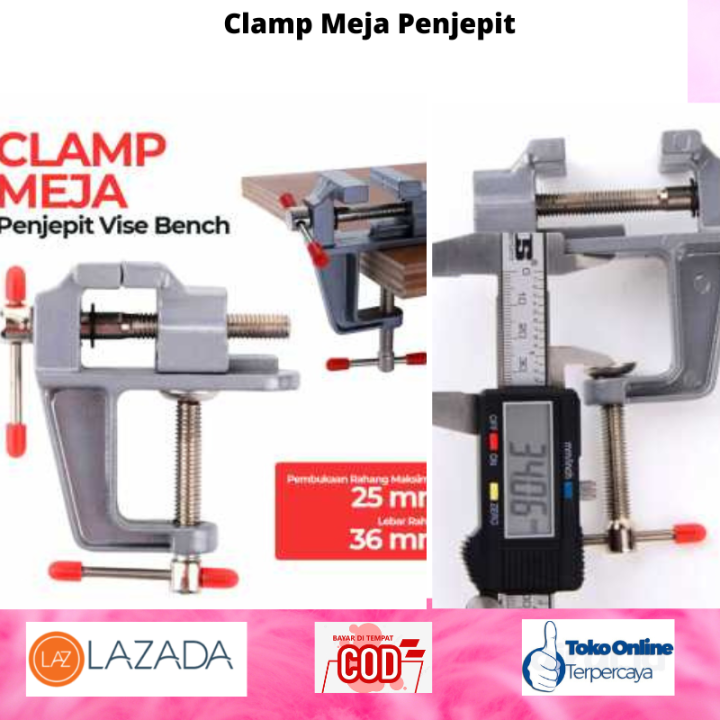Clamp Penjepit Meja | Lazada Indonesia