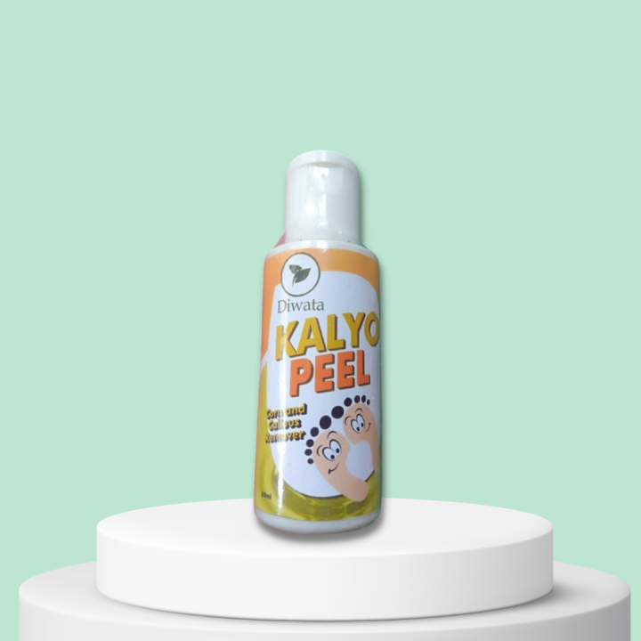 Original Diwata KALYO PEEL 60ml , Corn and Callous Remover, Softens and ...