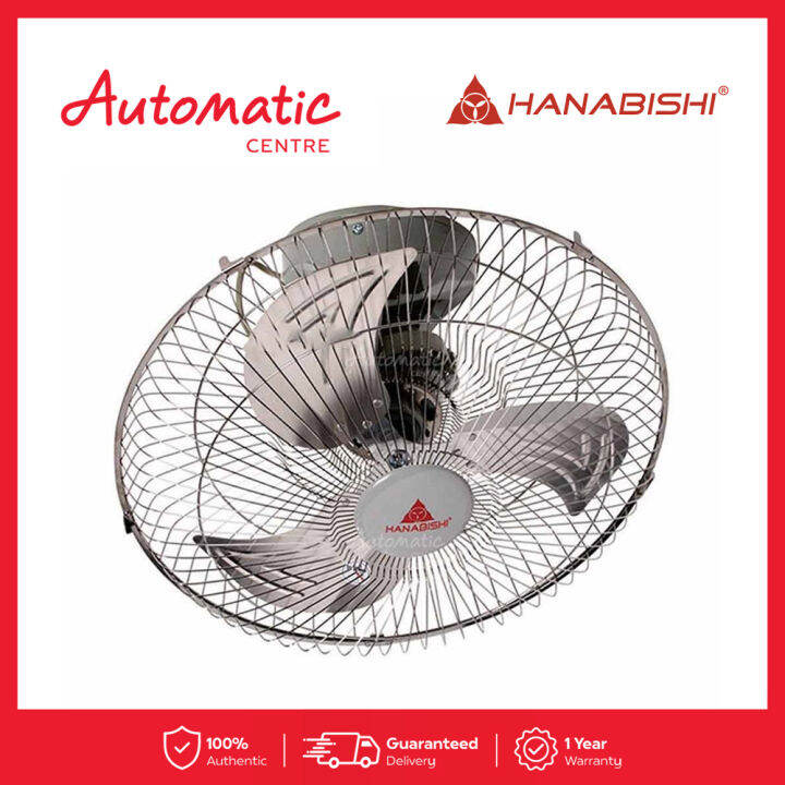 Hanabishi HIOF 380R 18-inch Ceiling Fan 360° Oscillation | Lazada PH