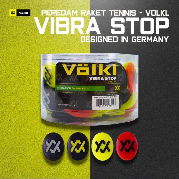 Peredam Raket Tenis Tennis Volkl Vibra Stop Anti Getar Dampener 1 Buah ...