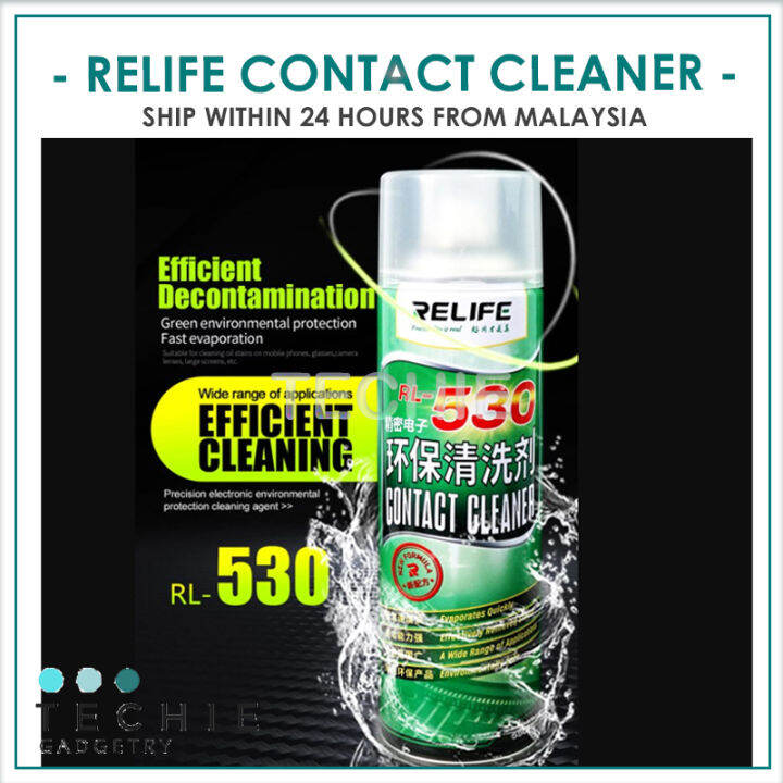 FALCON 530 / RELIFE 530 ELECTRONIC CONTACT CLEANING CLEANER LIQUID FOR ...