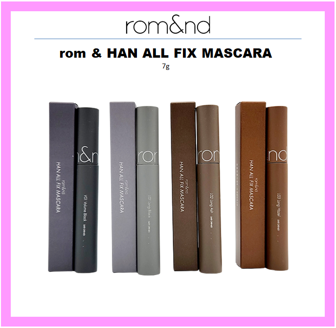 [ROM&ND] HAN ALL FIX MASCARA romand | Lazada PH
