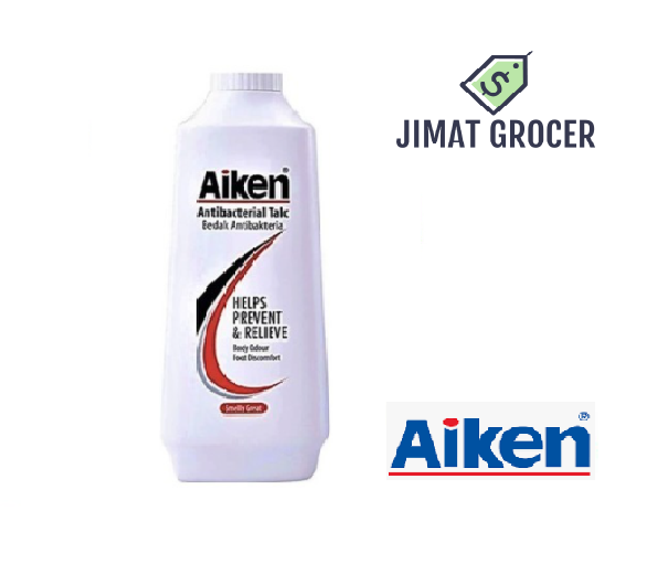 Aiken Anti Bacterial Talcum Powder 75g/150g/300g | Lazada