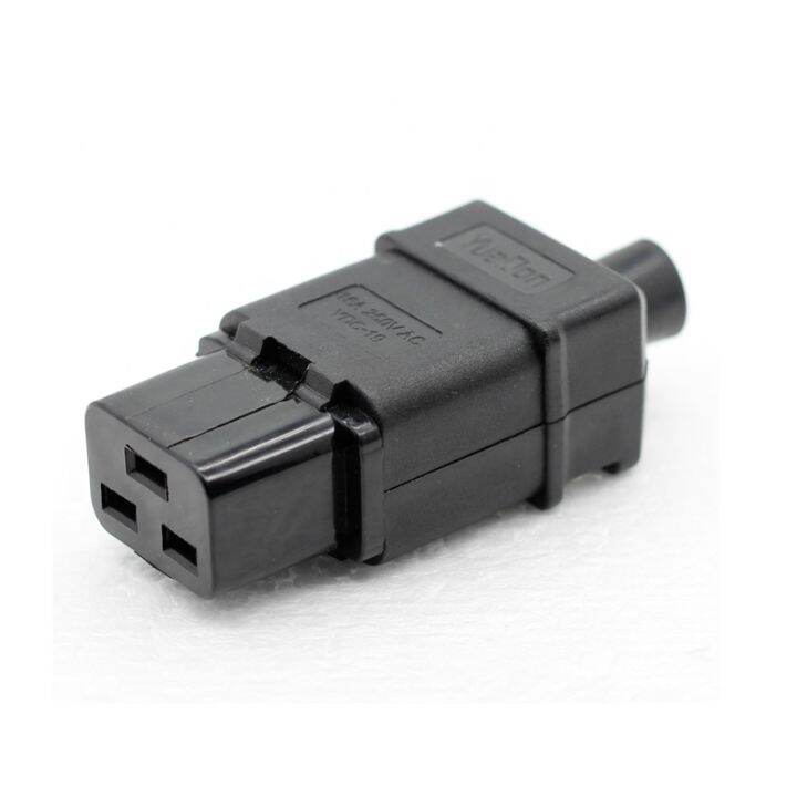 [HOT W] AC 250V 16A 20A IEC 320 C19 Female Power Adapter Inlet Socket ...