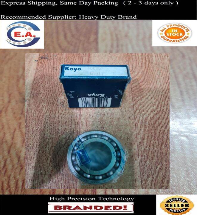 16005 Orignal Japan Koyo Bearing 25x47x8 16005zz | Lazada PH
