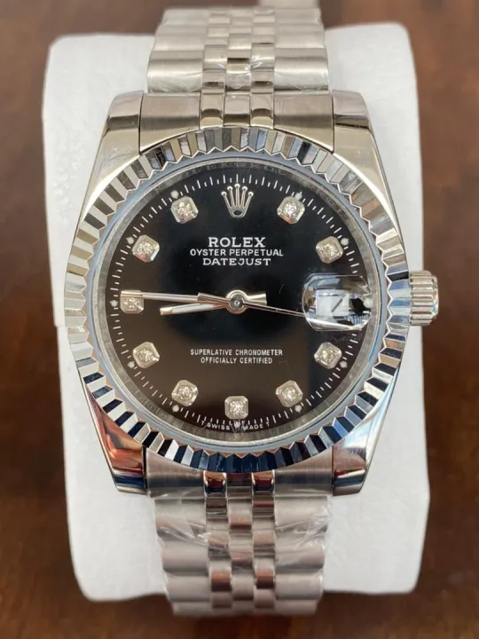 (White Black) Fully Automatic Rolex_Oyester_Perpetual Datejust Men ...