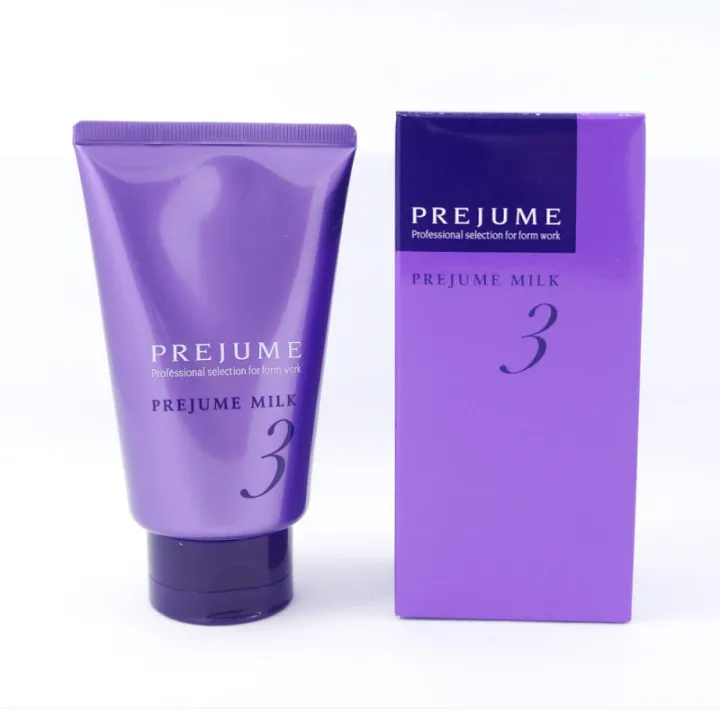 ☉Milbon Prejume Milk 3 110 g ครีมจับลอนผมดัด♪ | Lazada.co.th